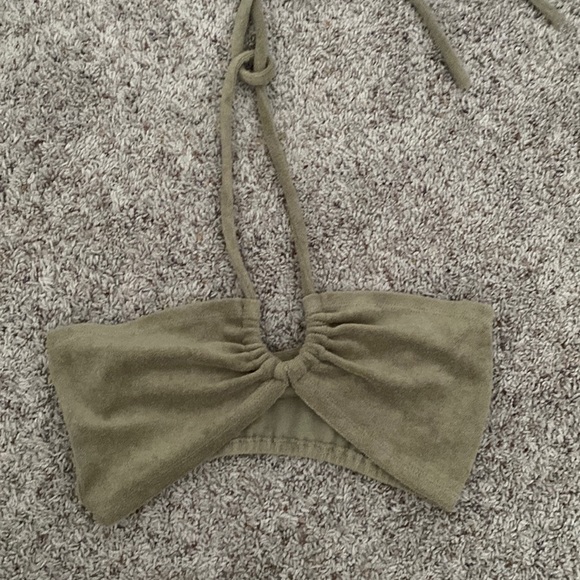 Et Clet | Tops | Green Velvet Going Out Top | Poshmark